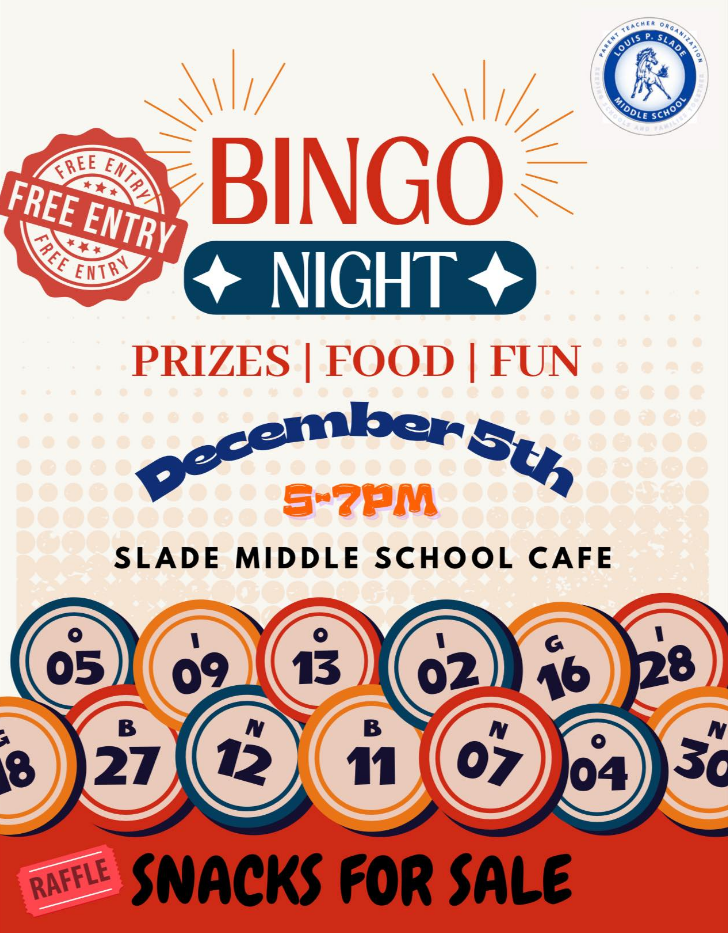 Slade PTO Bingo Night - New Britain Progressive Newspaper